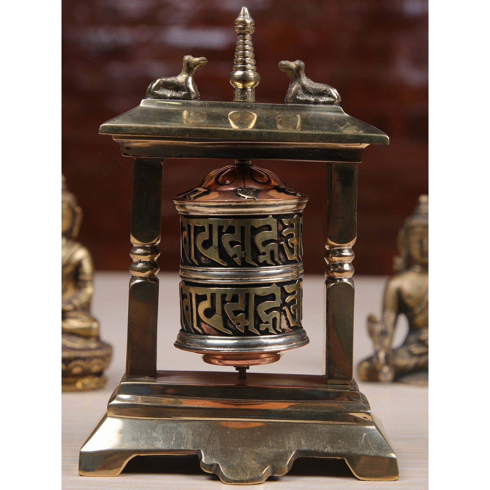 Single Tibetan Prayer Wheel – Art Of Tibet