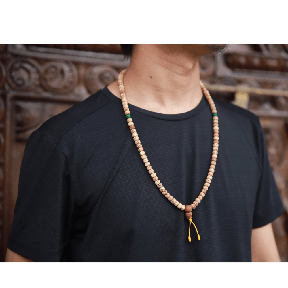 Lotus Seed Spiritual Growth Mala – Art Of Tibet